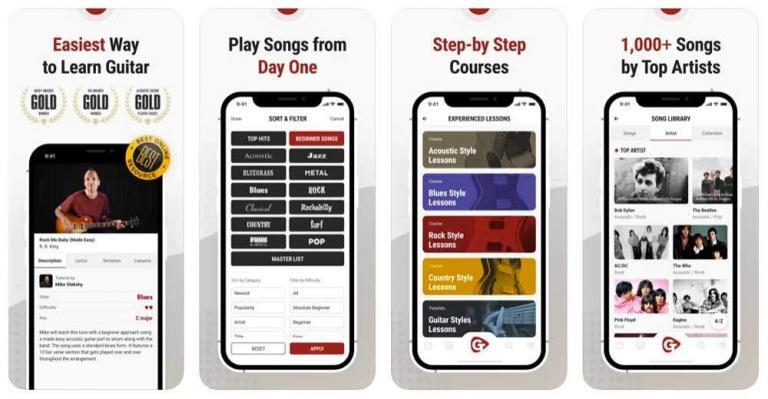 Top 10 Best Guitar Learning Apps (Play Better, Faster)